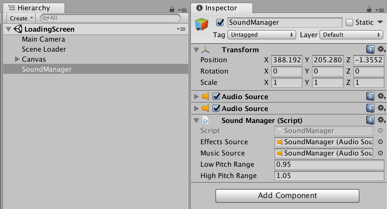 Unity Audio And Sound Manager Singleton Script Daggerhart Lab